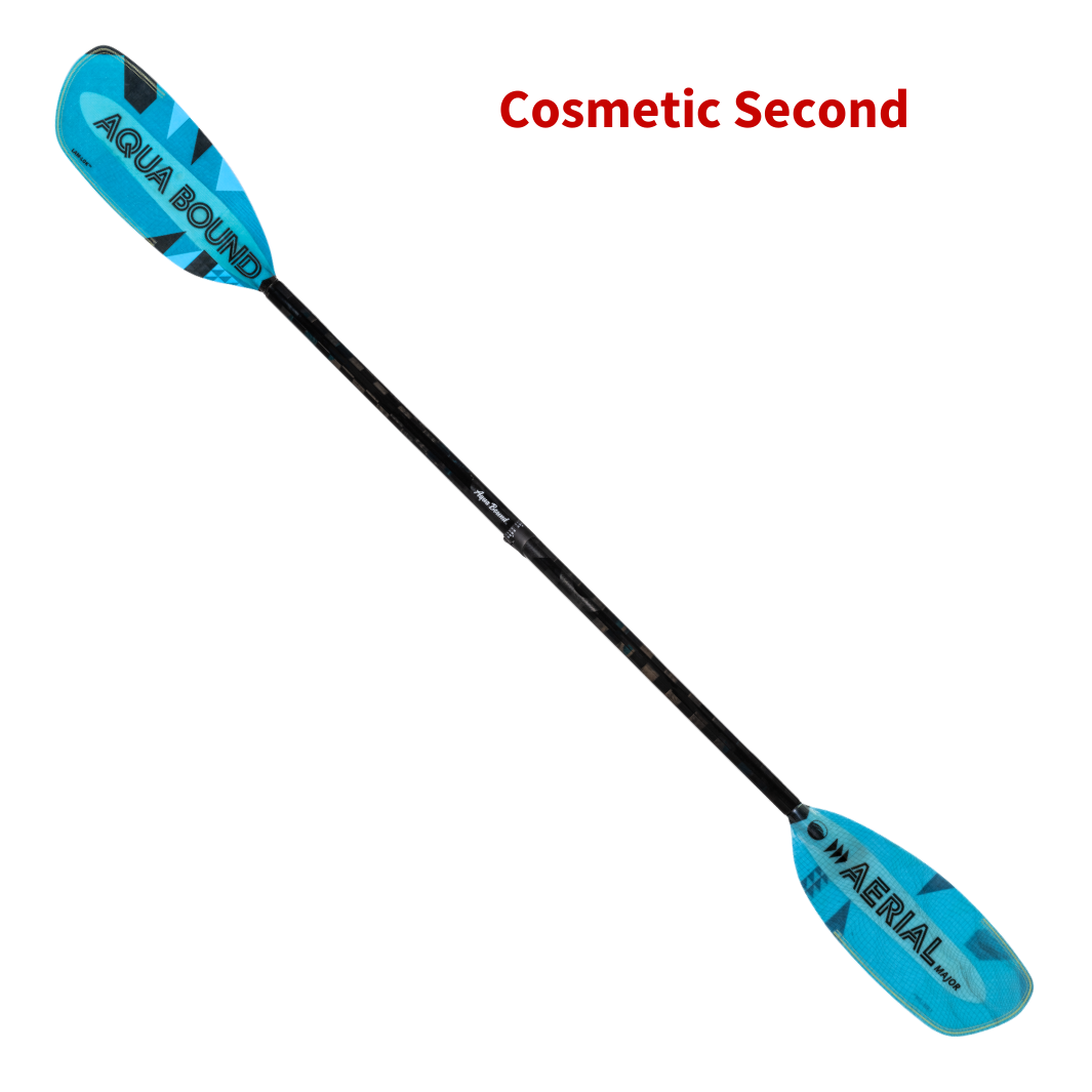 Aerial Major Fiberglass 2-Piece Versa-Lok Straight Shaft Kayak Paddle ...