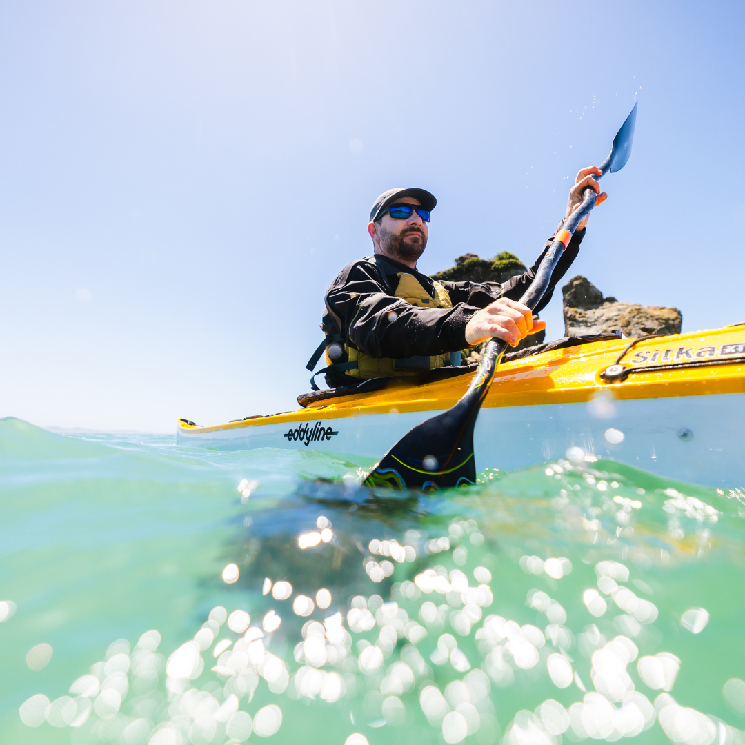 Ultralight Tetra 2-Piece Bent Shaft Kayak Paddle | Aqua Bound