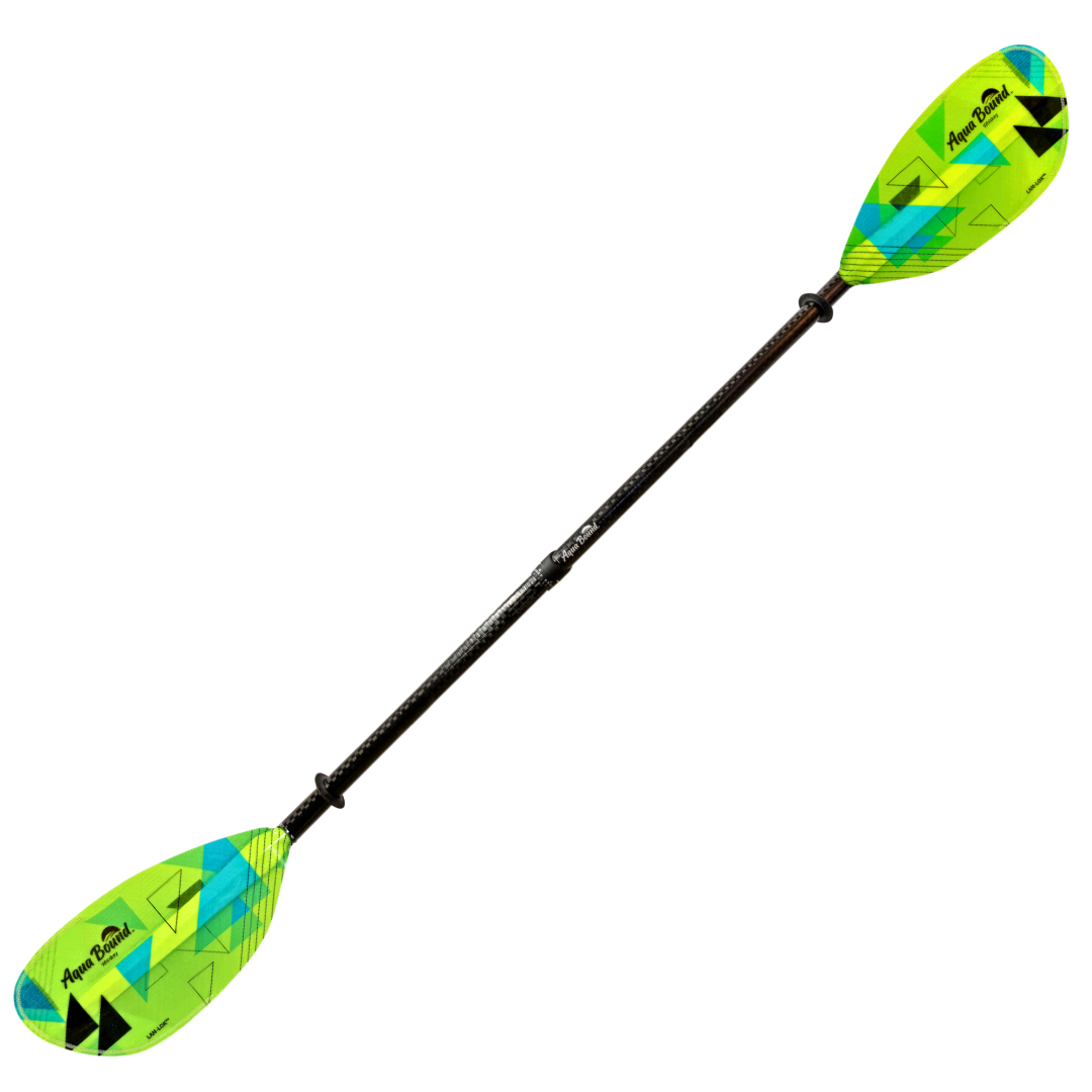 Whiskey Fiberglass 2-Piece Straight Shaft Kayak Paddle | Aqua Bound