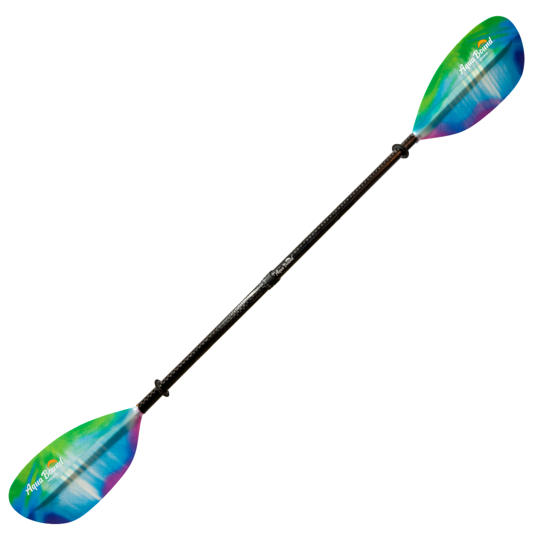 Whiskey Fiberglass 2-Piece Straight Shaft Kayak Paddle | Aqua Bound