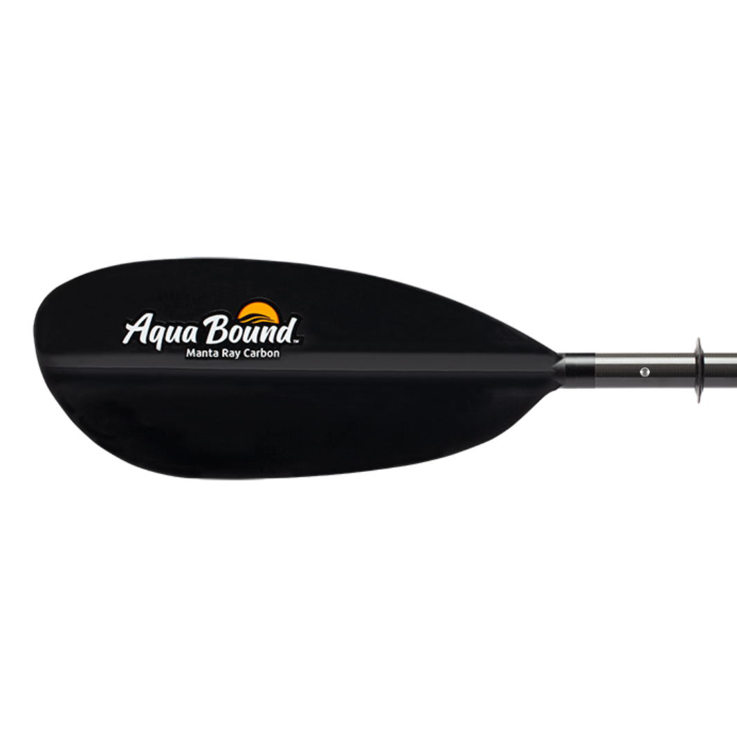 Manta Ray Carbon 4-Piece Versa-Lok Kayak Paddle | Aqua Bound