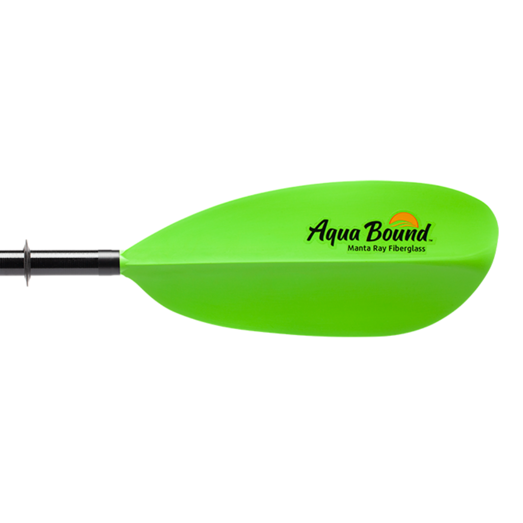 Manta Ray Fiberglass 2-Piece Kayak Paddle | Aqua Bound