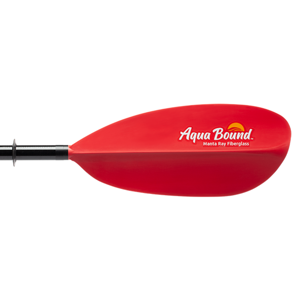 Manta Ray Fiberglass 4-Piece Kayak Paddle | Aqua Bound