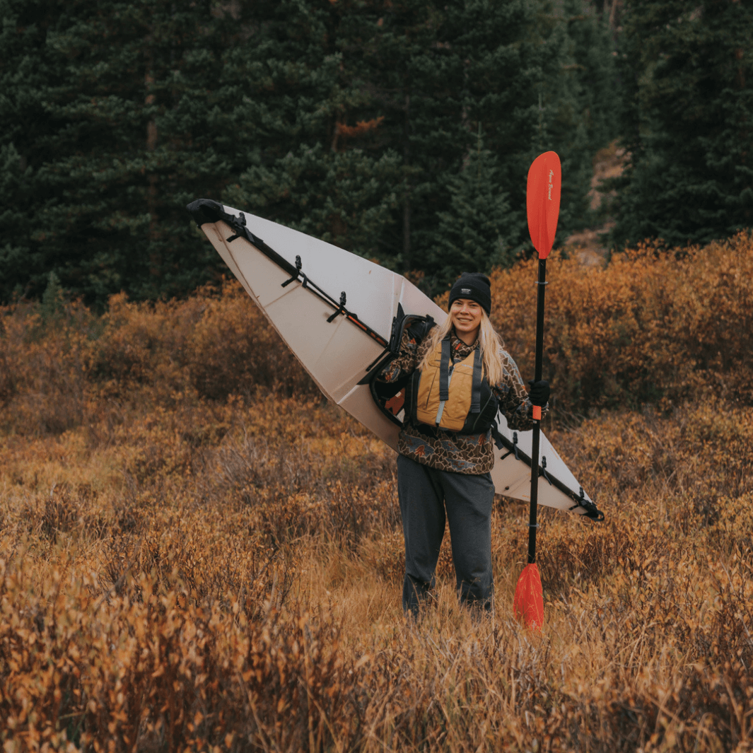 Sting Ray Hybrid 4-Piece Posi-Lok Kayak Paddle | Aqua Bound
