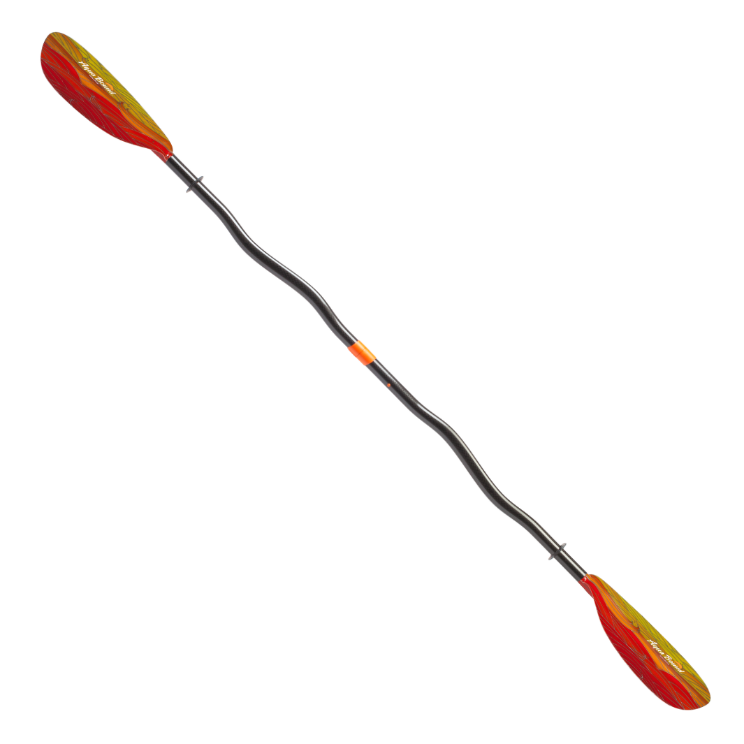 Whiskey Fiberglass 2-Piece Bent Shaft Kayak Paddle | Aqua Bound