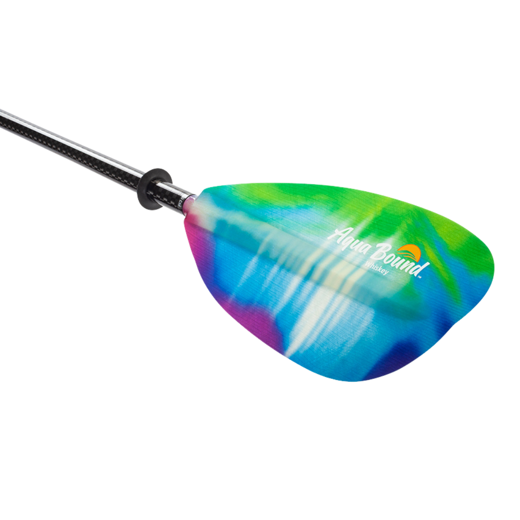 Whiskey Fiberglass 2-Piece Straight Shaft Kayak Paddle | Aqua Bound