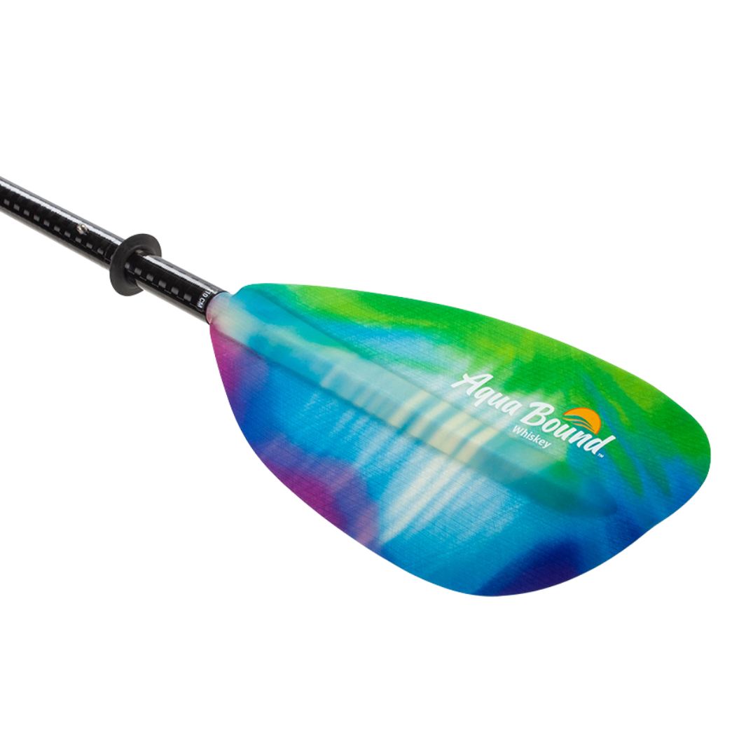 Whiskey Fiberglass 4-Piece Straight Shaft Kayak Paddle | Aqua Bound